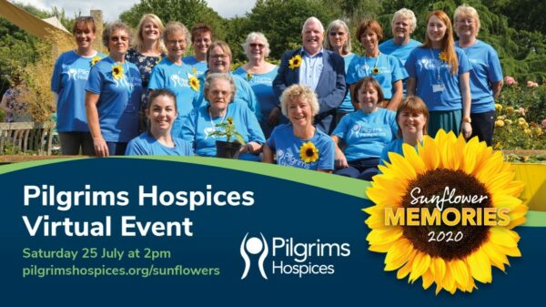 Hospice brings Sunflowers home - Pilgrims Hospices