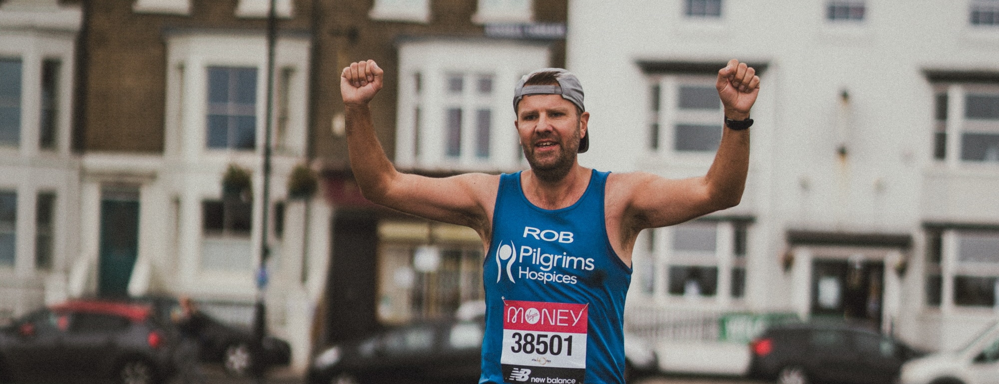 Rob runs London Marathon for Pilgrims in memory of mum - Pilgrims Hospices