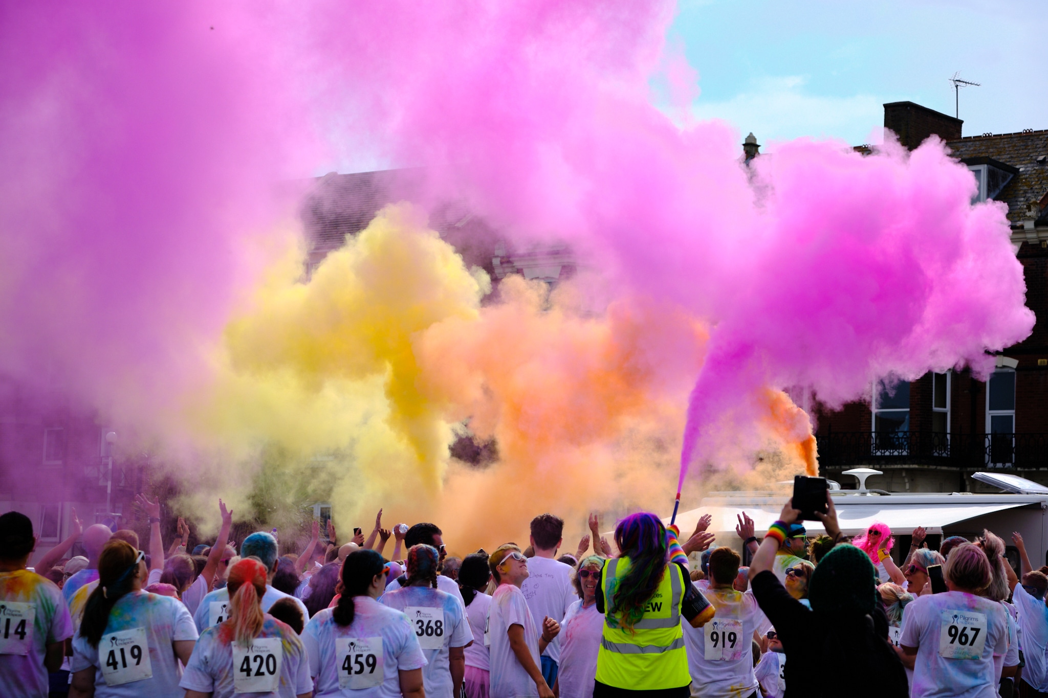Colour Run returns in Thanet for Pilgrims Hospices - Pilgrims Hospices