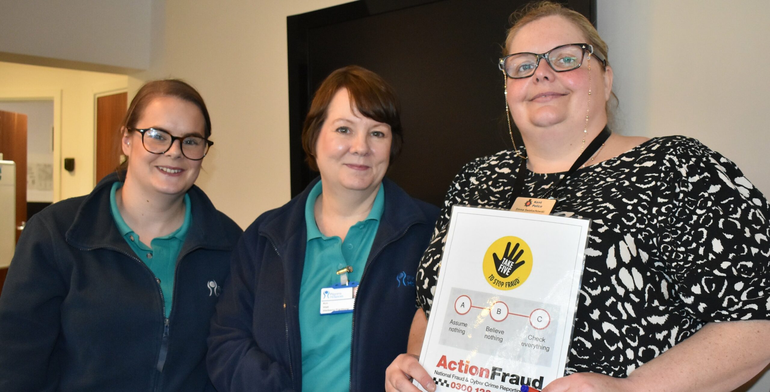 Kent Police visit Pilgrims Hospices to empower patients to stay safe ...