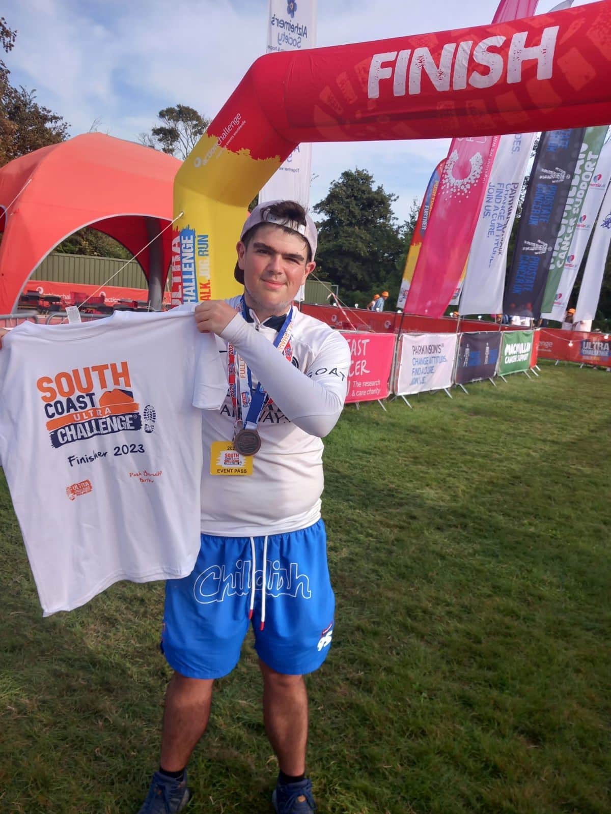 Nathan George goes the distance for Pilgrims Hospices - Pilgrims Hospices