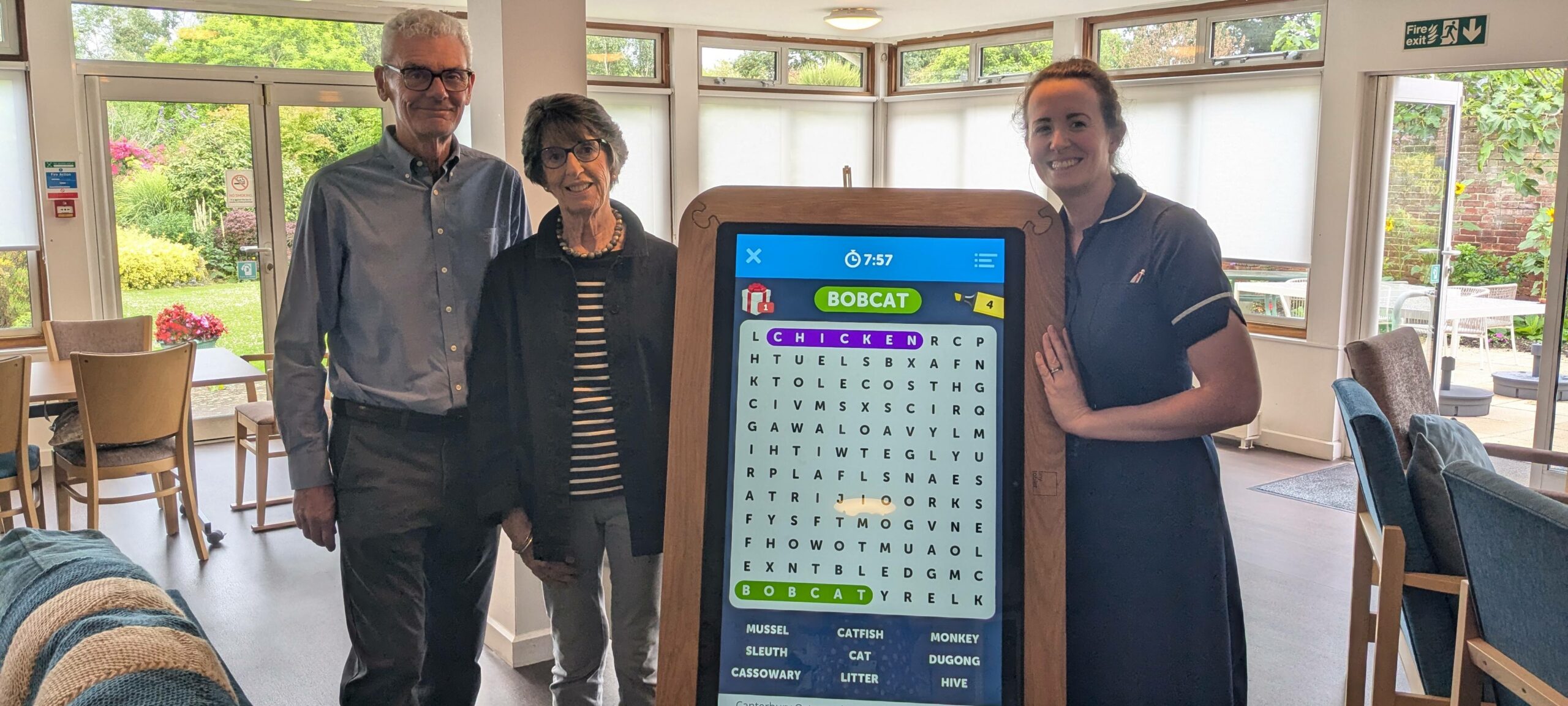 Nick and Stephanie help bring fun, games and football to Pilgrims ...