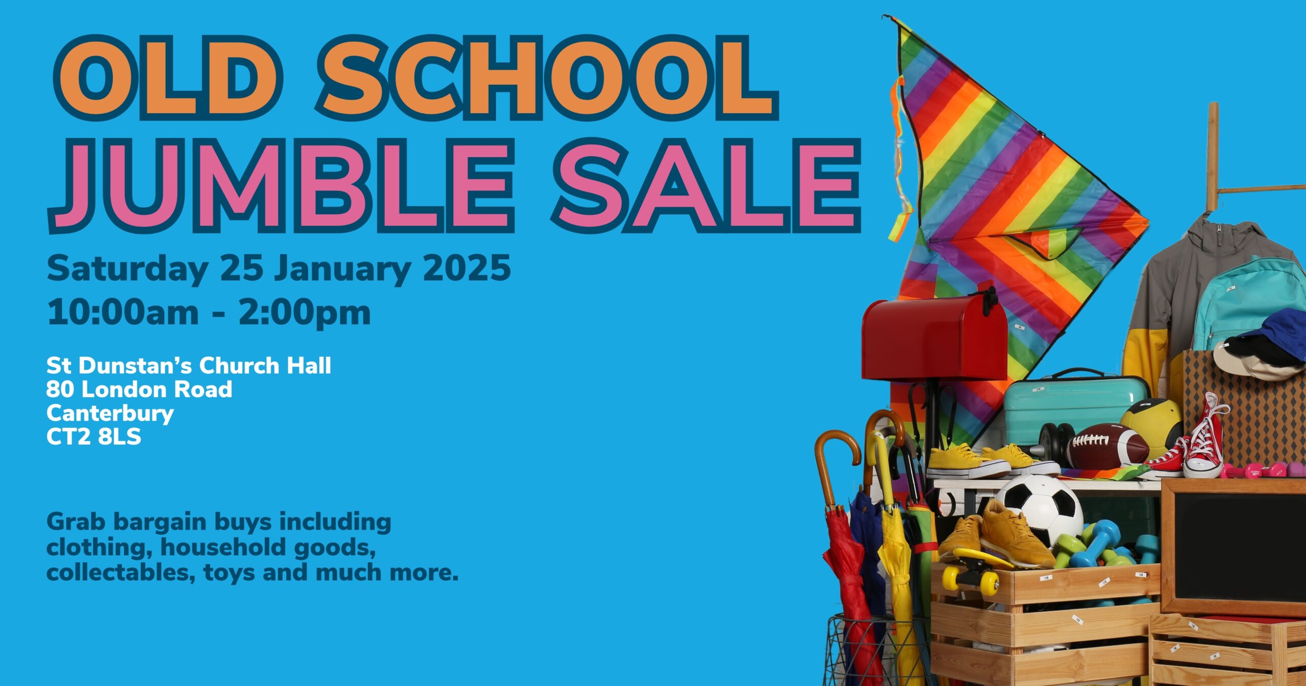 Old School Jumble Sale - Canterbury - Pilgrims Hospices