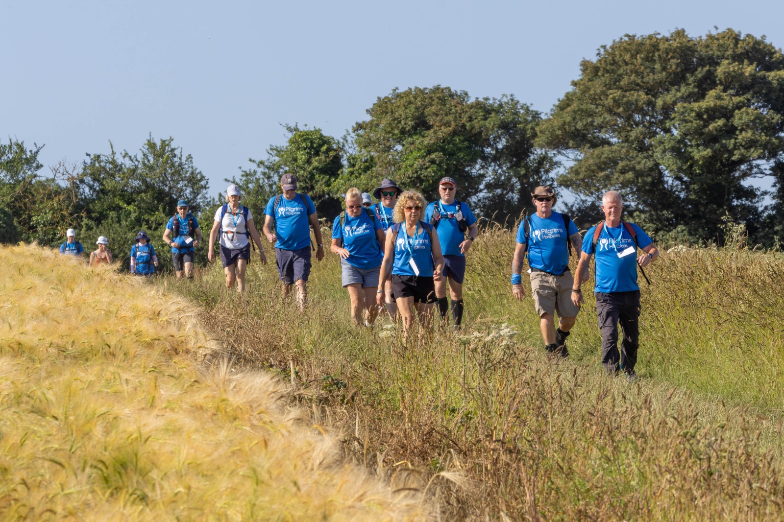 Hikers go the extra mile at the Pilgrims Way Challenge! - Pilgrims Hospices