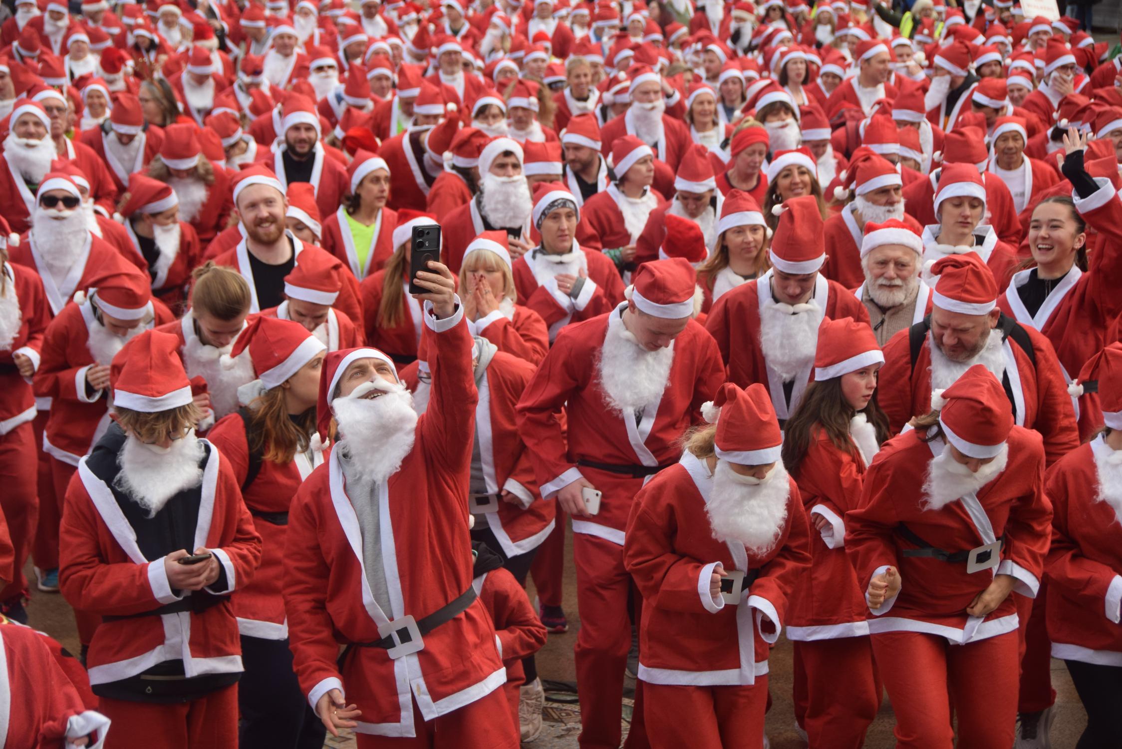 Pilgrims Hospices Santas on the Run! returns to raise funds this ...